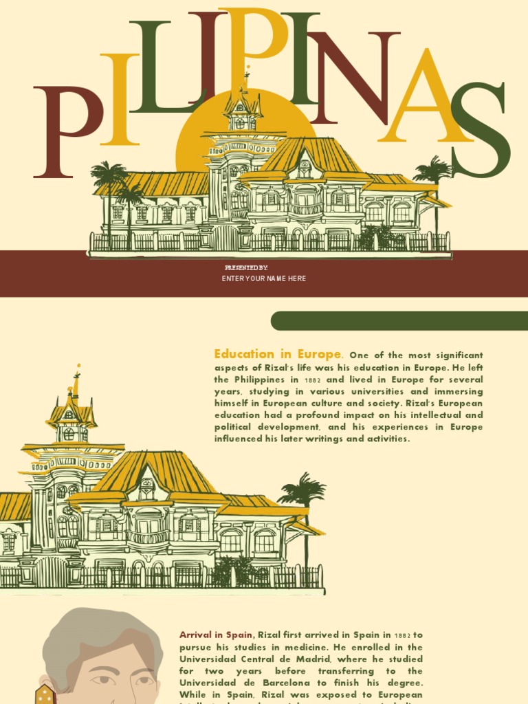 Pilipinas Inspired Powerpoint Template by JMN | PDF | Philippines