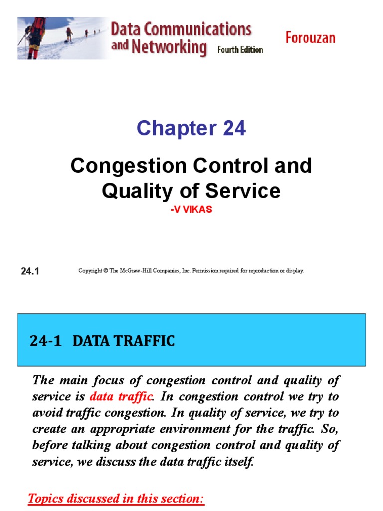 Unit4 - Congestion Control and QoS | PDF | Network Congestion | Quality ...