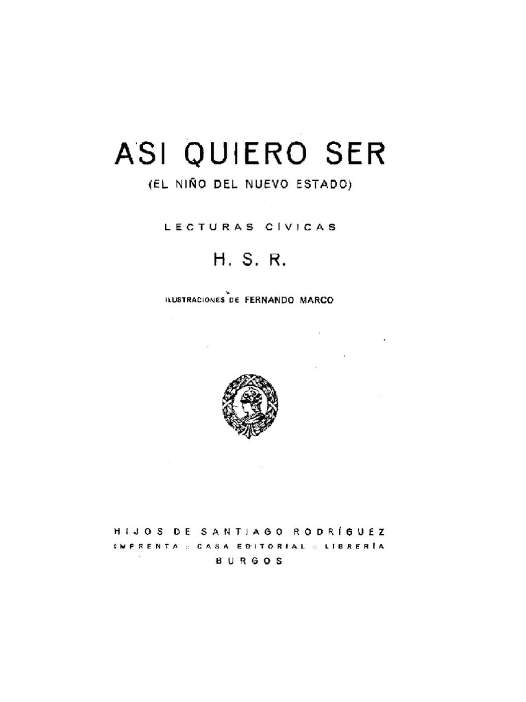 Así Quiero Ser | PDF