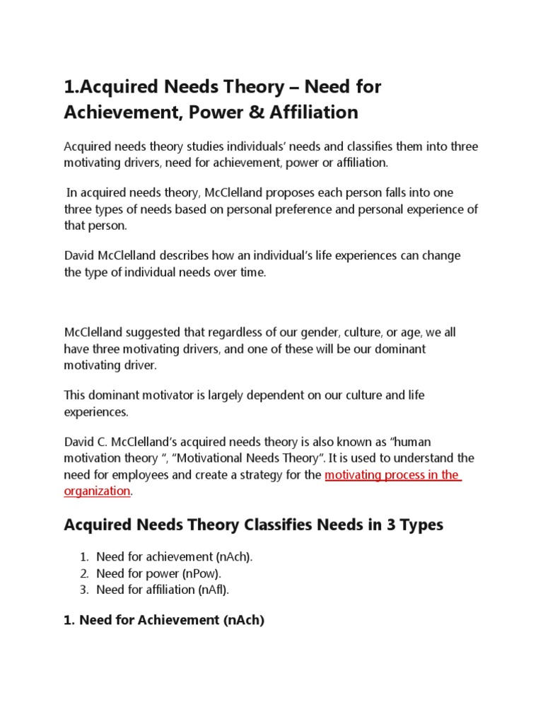 Contemporary Motivation Theories Overview | PDF | Motivational | Motivation