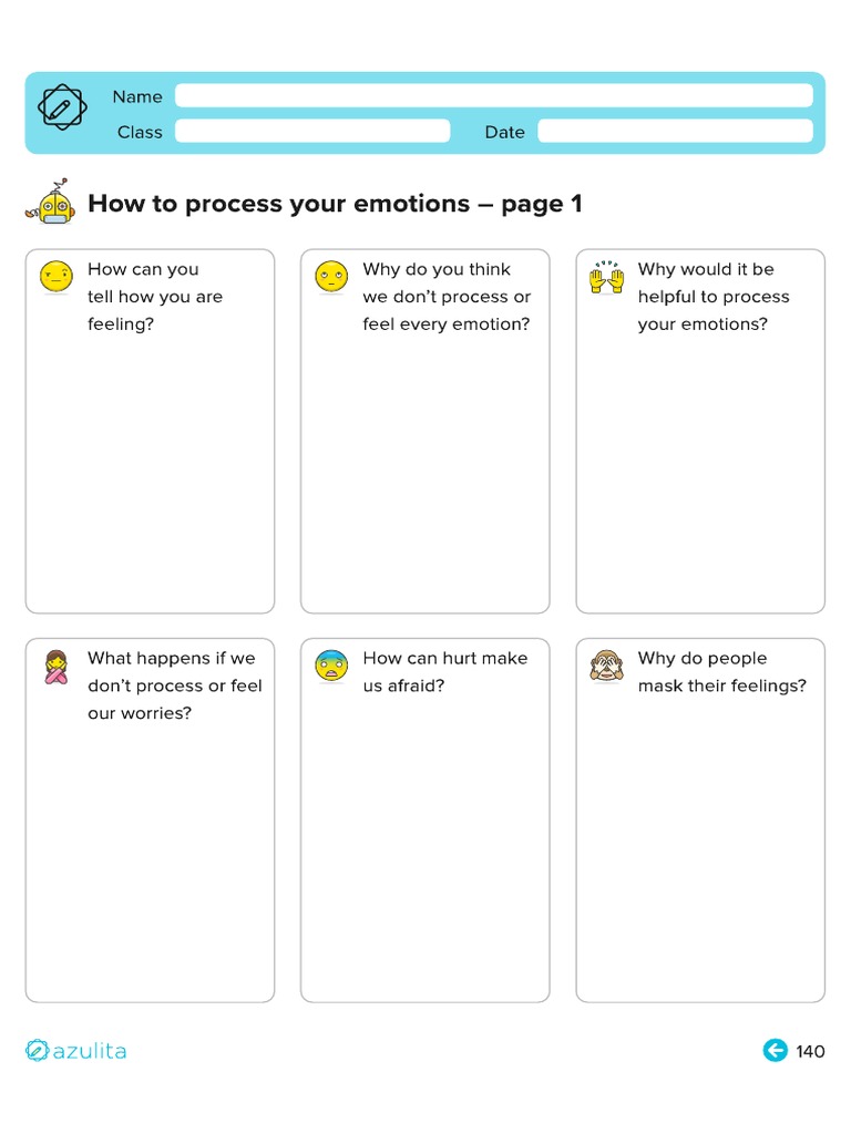 p140 141 How To Process Your Emotions | PDF