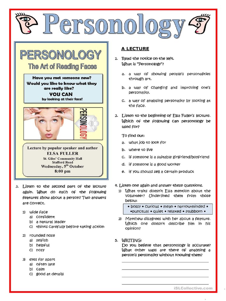 Personology | PDF