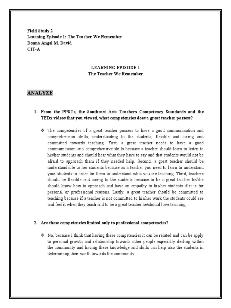 FS 2 | PDF | Teachers | Action Research