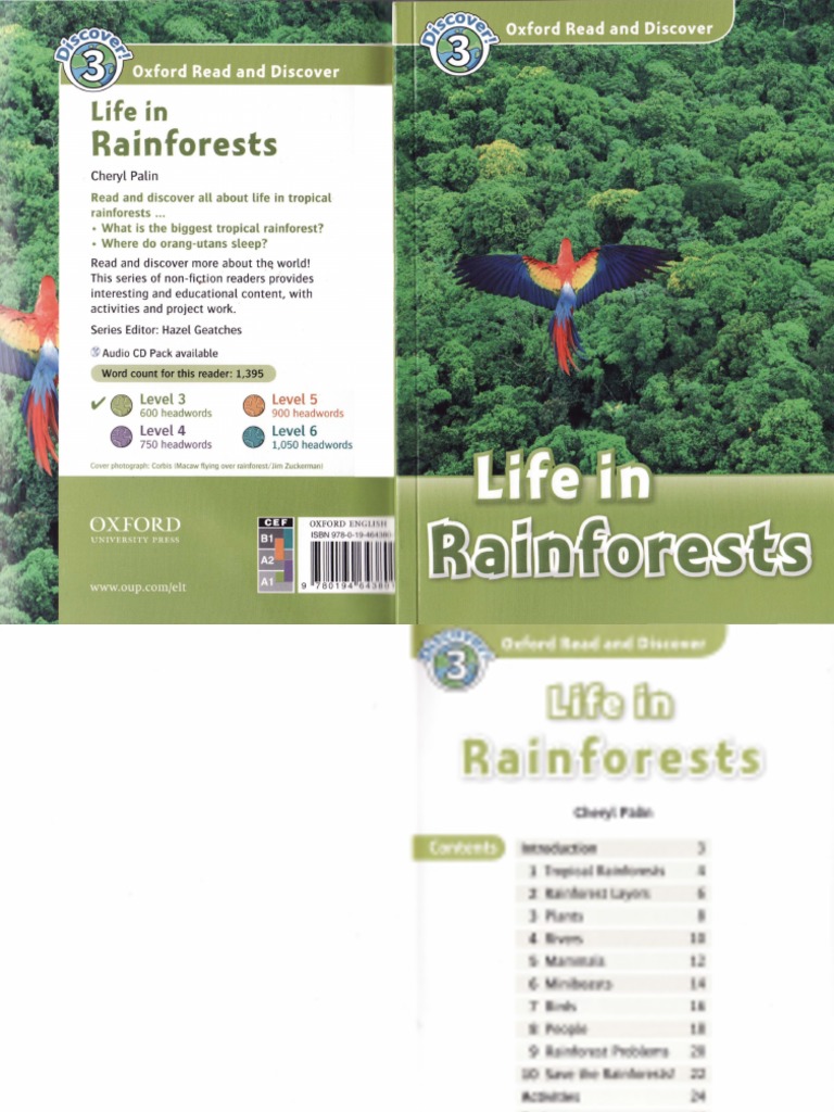 Life in Rainforests Level 3 | PDF | Rainforest | Organisms