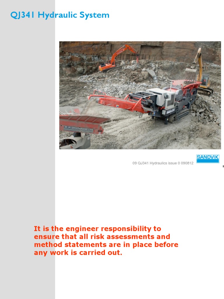 QJ341 Hydraulic | PDF | Pump | Applied And Interdisciplinary Physics