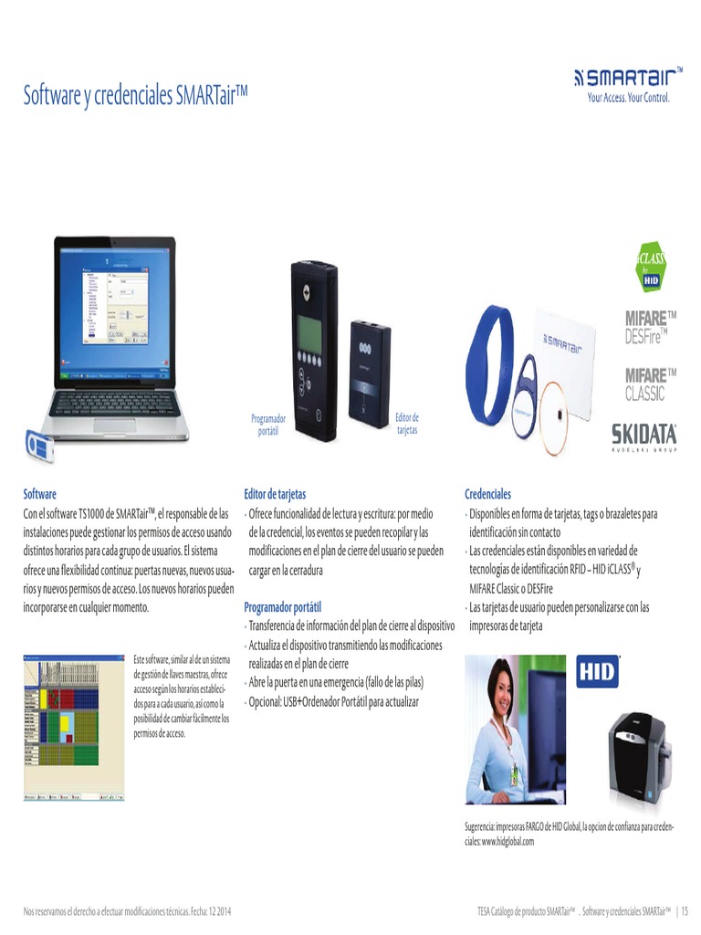 SMARTair Ficha Tecnica Software | PDF | Software | Ciencias de la ...