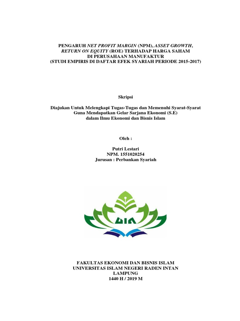 Skripsi Putri Lestari | PDF