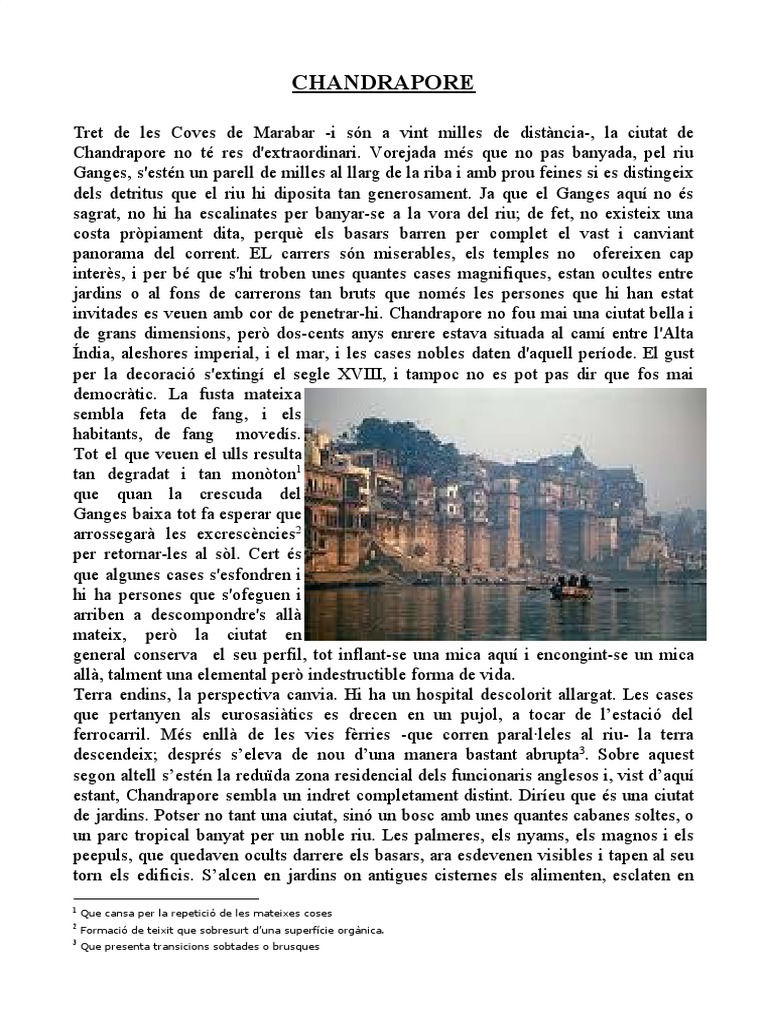 Chandrapore | PDF