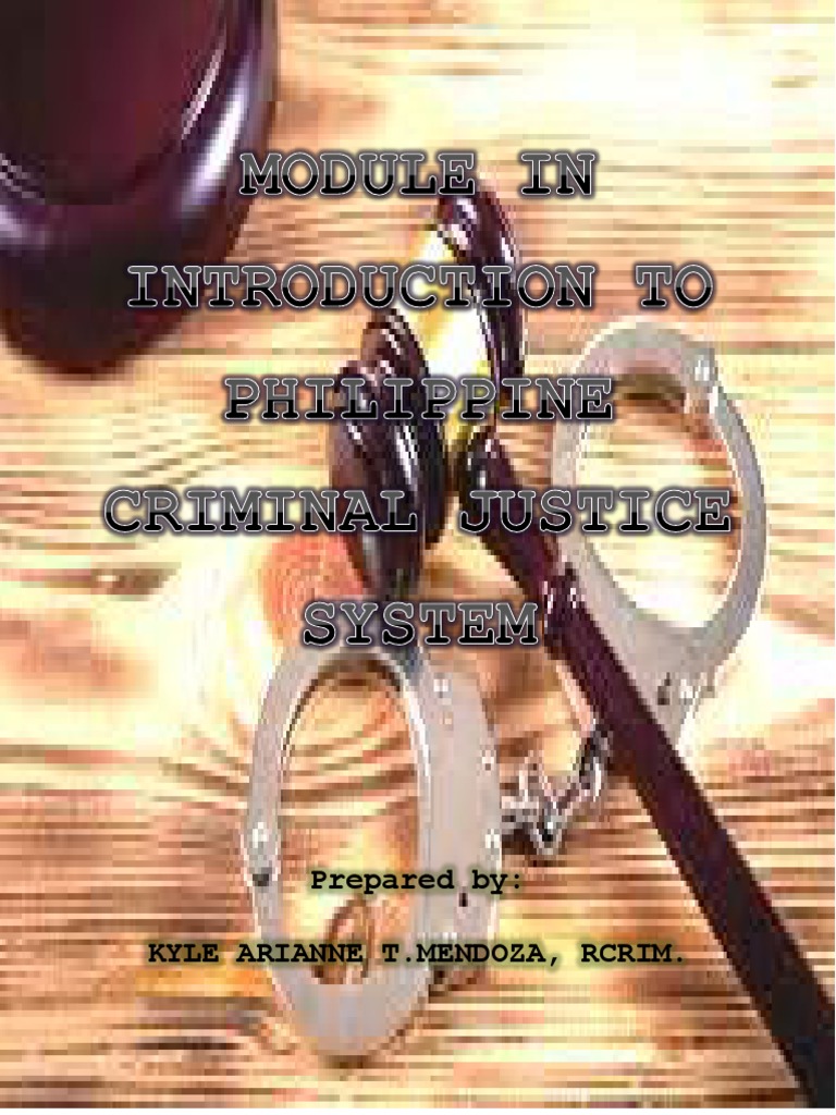 2nd T CLJ 1 PCJS PDF | PDF | Justice | Crime & Violence