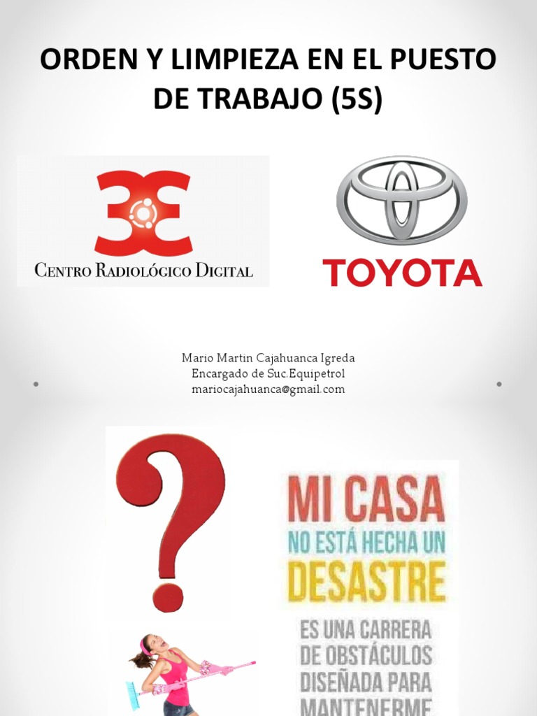 Orden y Limpieza en el Trabajo (5S) | PDF