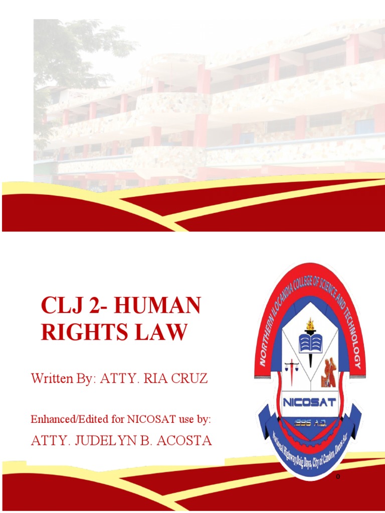 Module 2 CLJ 2 NICOSAT | PDF