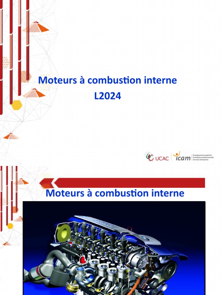 Chapitre 2 Moteurs À Combustion Interne | PDF | Turbocompresseur | Injection (moteur)