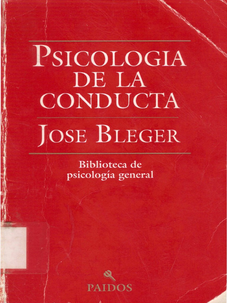 bleger_2_conducta | PDF | Sicología | Comportamiento