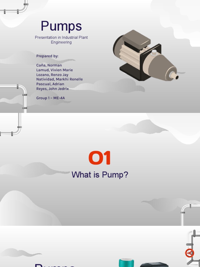 Introduction To Pumps | PDF | Pump | Manufactured Goods