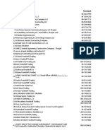 Merchant List for MCC 5411 - Grocery | PDF | Food Retailing | Retailing