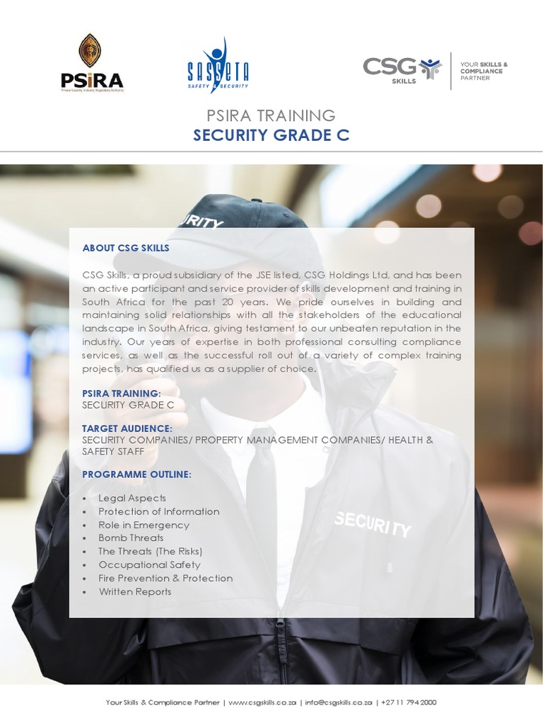 Security Training for Companies | PDF