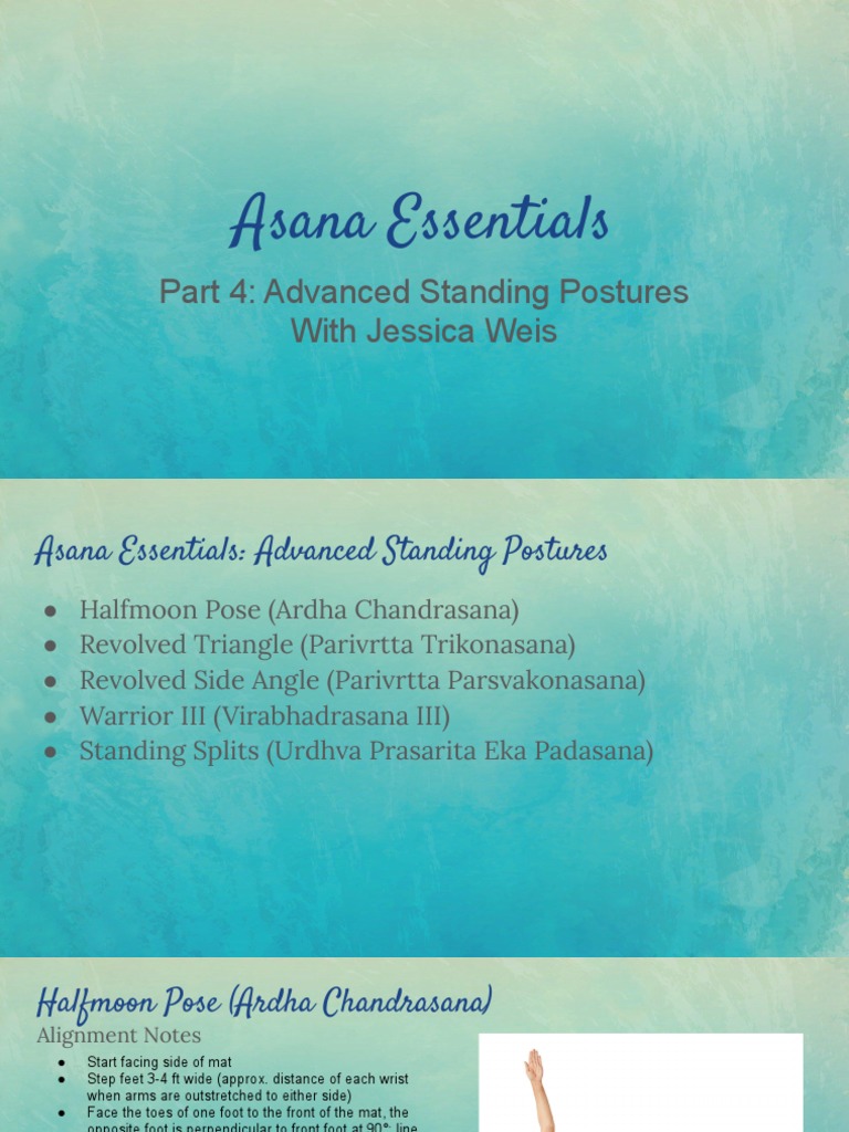 Part 4 - Advanced Standing Postures | PDF | Foot | Human Anatomy