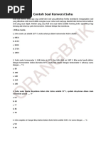 Contoh Soal Termometer Dan Pembahasan | PDF