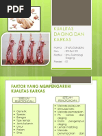 Standar Mutu Karkas Daging Ayam SNI 3924 | PDF