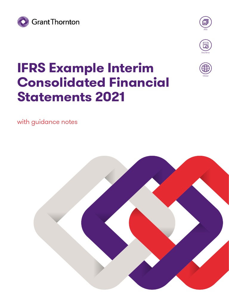 Ifrs Example Interim Consolidated Financial Statements 2021 | PDF ...