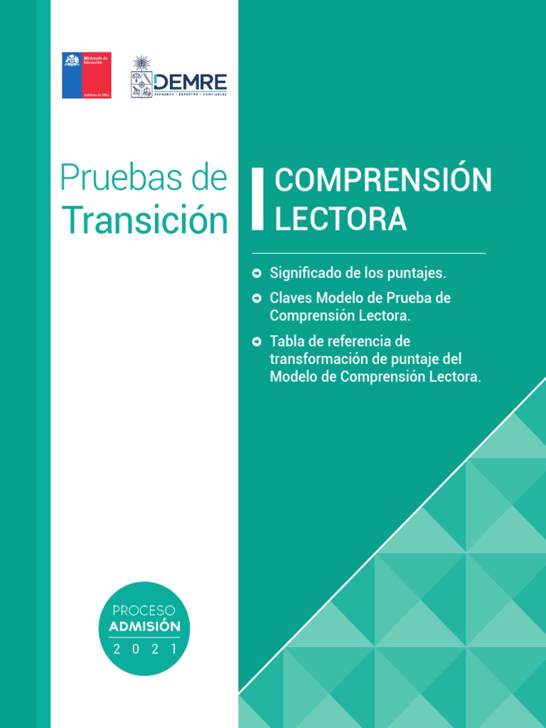 Claves Modelo Comprension Lectora | PDF | Aprendiendo a leer | Lectura ...