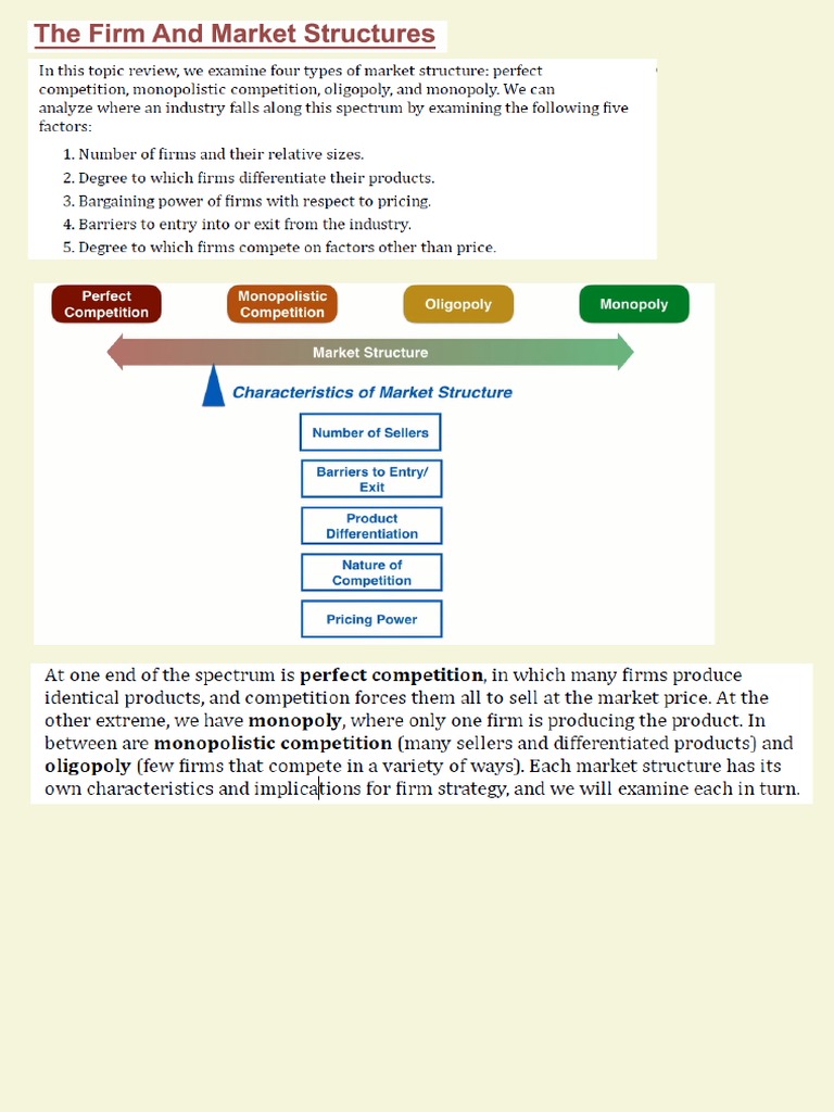 L3 Micro Economics - Market Structures | PDF
