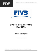 Fivb Volleyball Scoresheet | PDF | Referee | Leisure