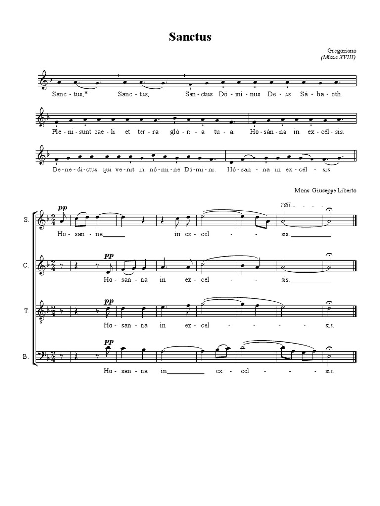 Sanctus - Liberto | PDF