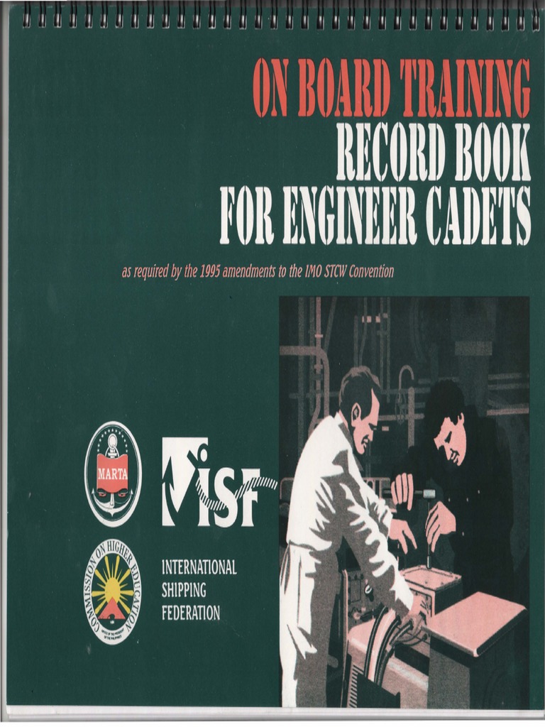 On Board Training Record Book For Engineering Cadets | PDF
