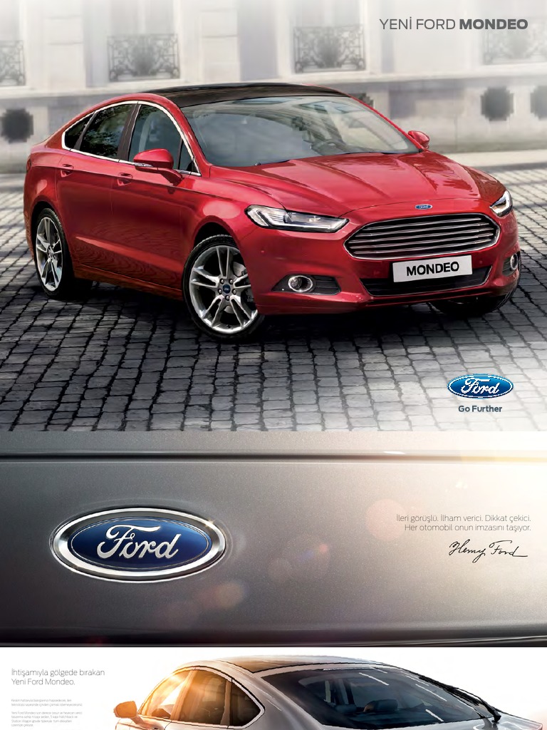Ford Mondeo 1 5 Ecoboost 160 Ps Otomatik Titanium Urun Katalogu | PDF