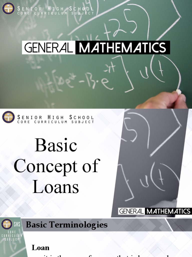 Basic Concepts of Loans Explained | PDF | Loans | Mortgage Loan