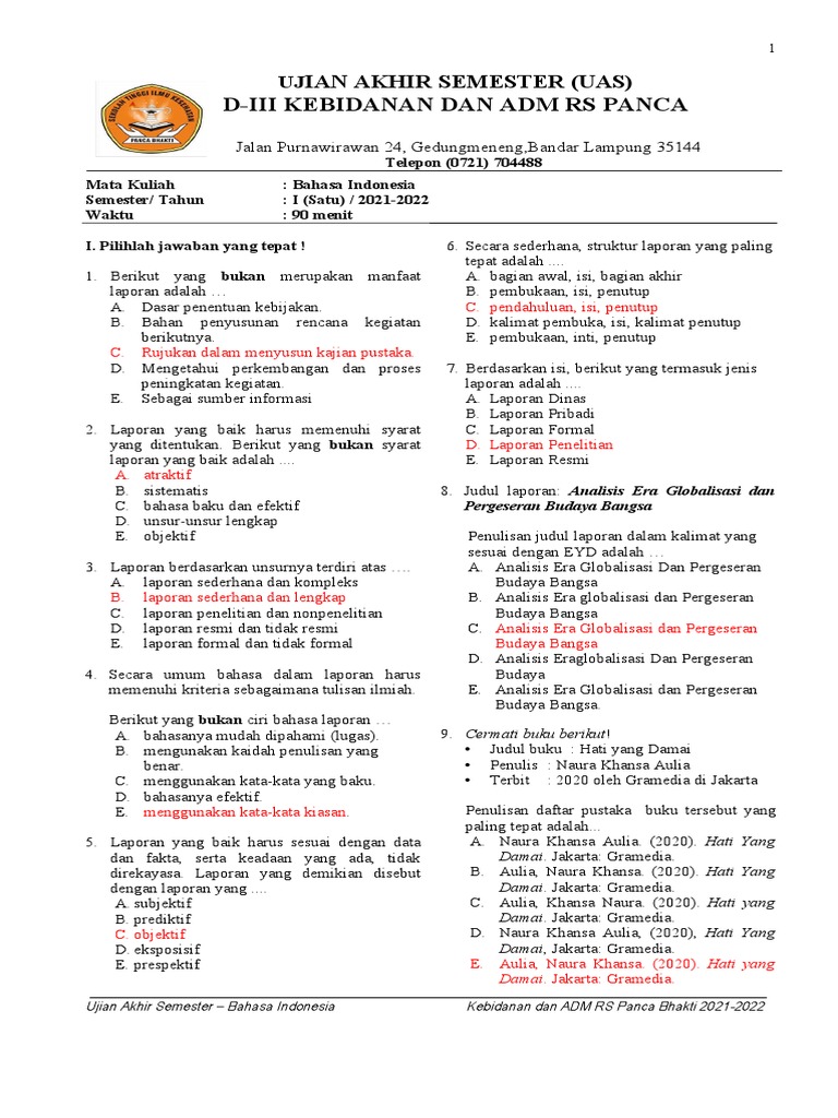 Bahasa Indonesia Ars | PDF