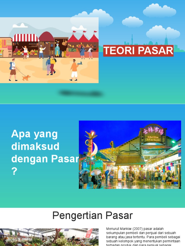 Teori Pasar | PDF