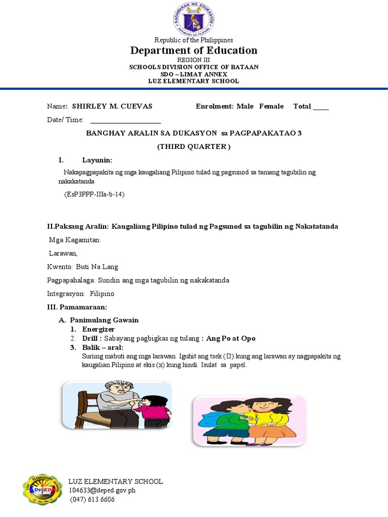 DLP EsP 3 3rd Quarter | PDF