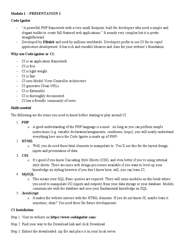 Application Development. It Has Rich and Reusable Libraries and Class ...