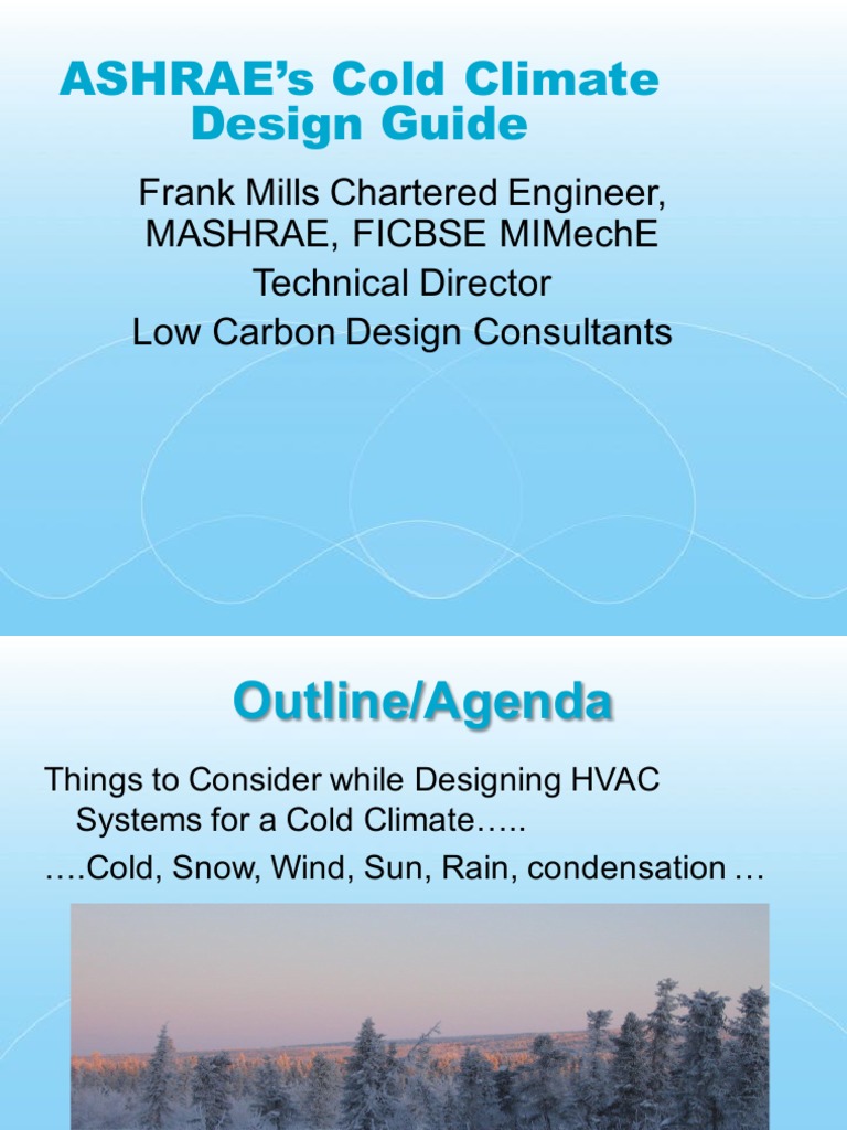 CIBSE ASHRAE Oct 12 2016 - 5 - Frank Mills PDF | PDF | Snow | Water Vapor