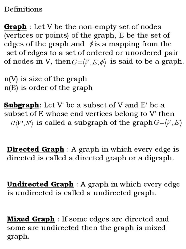 Graph Theory | PDF | Vertex (Graph Theory) | Graph Theory Graph Theory | PDF | Vertex (Graph Theory) | Graph Theory