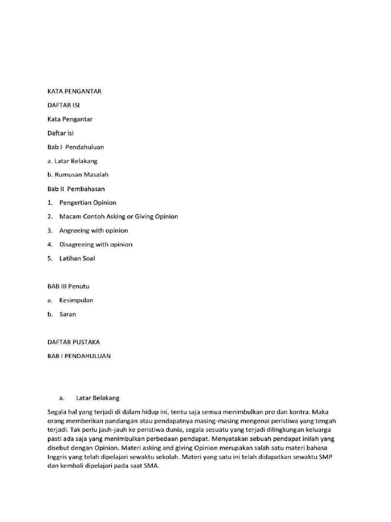 Makalah Bahasa Inggris PDF | PDF