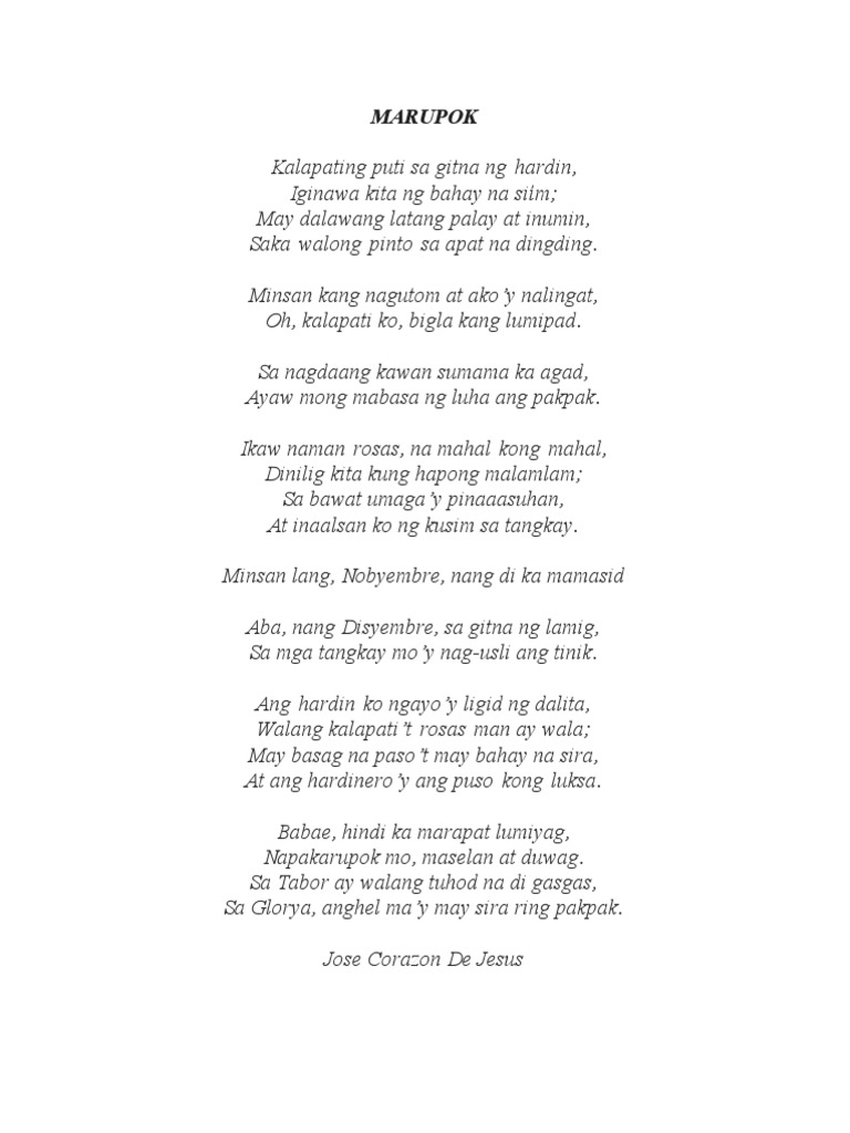 MARUPOK | PDF