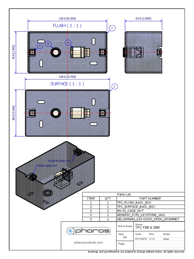 Pharos TPC Backbox v1 | PDF