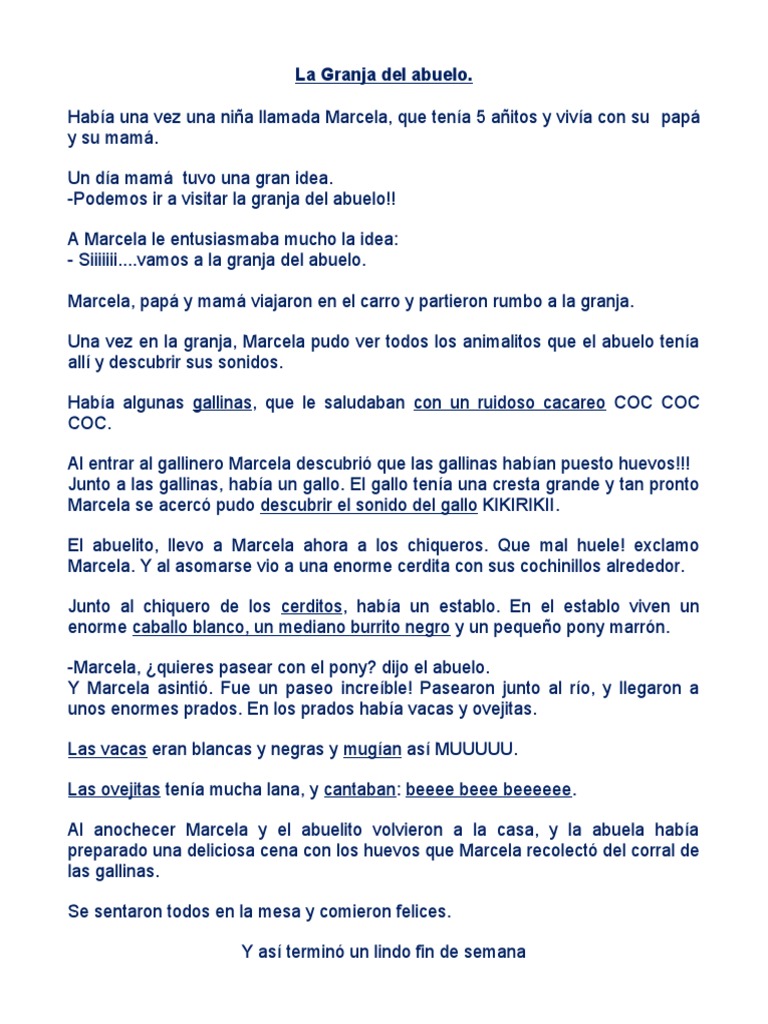 La Granja Del Abuelo | PDF