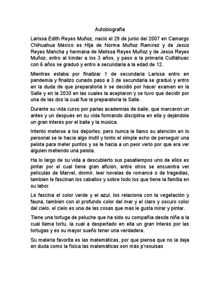 Autobiografía | PDF | Novela negra, policíaca y suspenso | Poesía