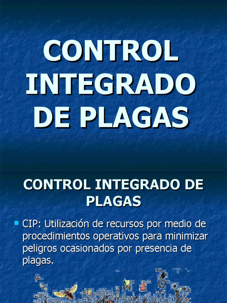 Control integrado de plagas: identificación, prevención y métodos de ...