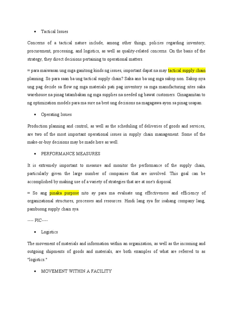 Amir | PDF | Supply Chain | Supply Chain Management