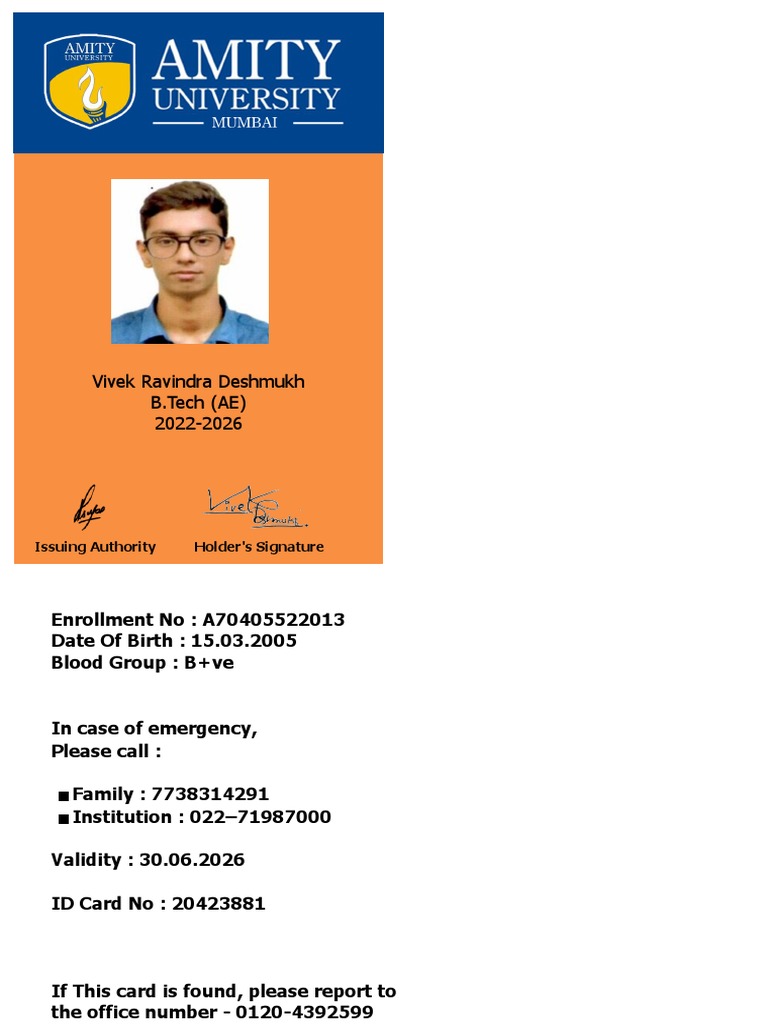 ID Card | PDF