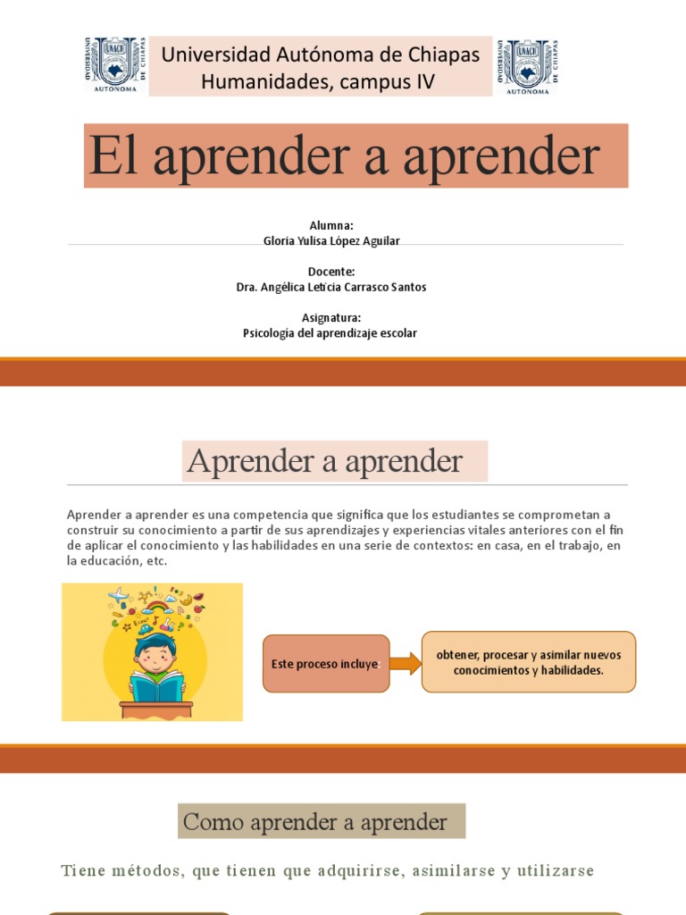 El Aprender a Aprender | PDF