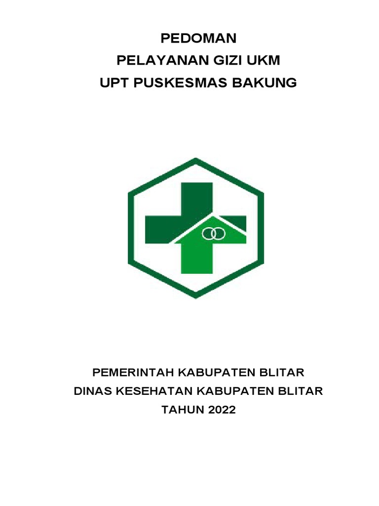 Pedoman Pelayanan Ukm Gizi | PDF