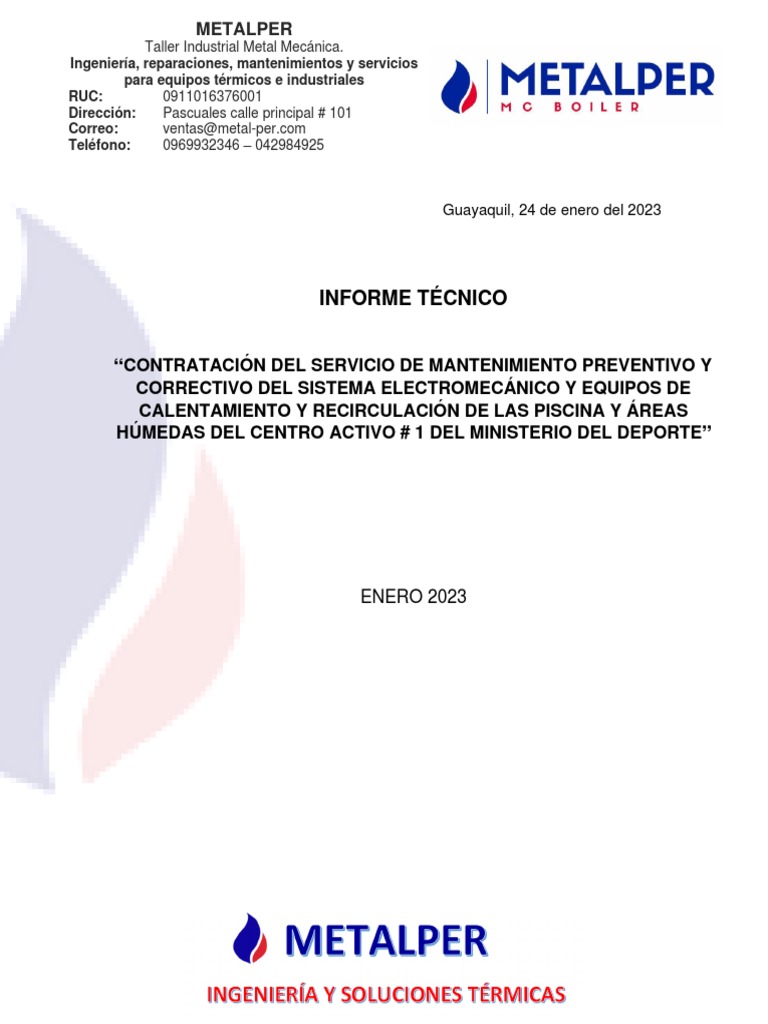 INF-TEC-MINDEP-Bombas de Calor PDF | PDF | Presión | Bomba