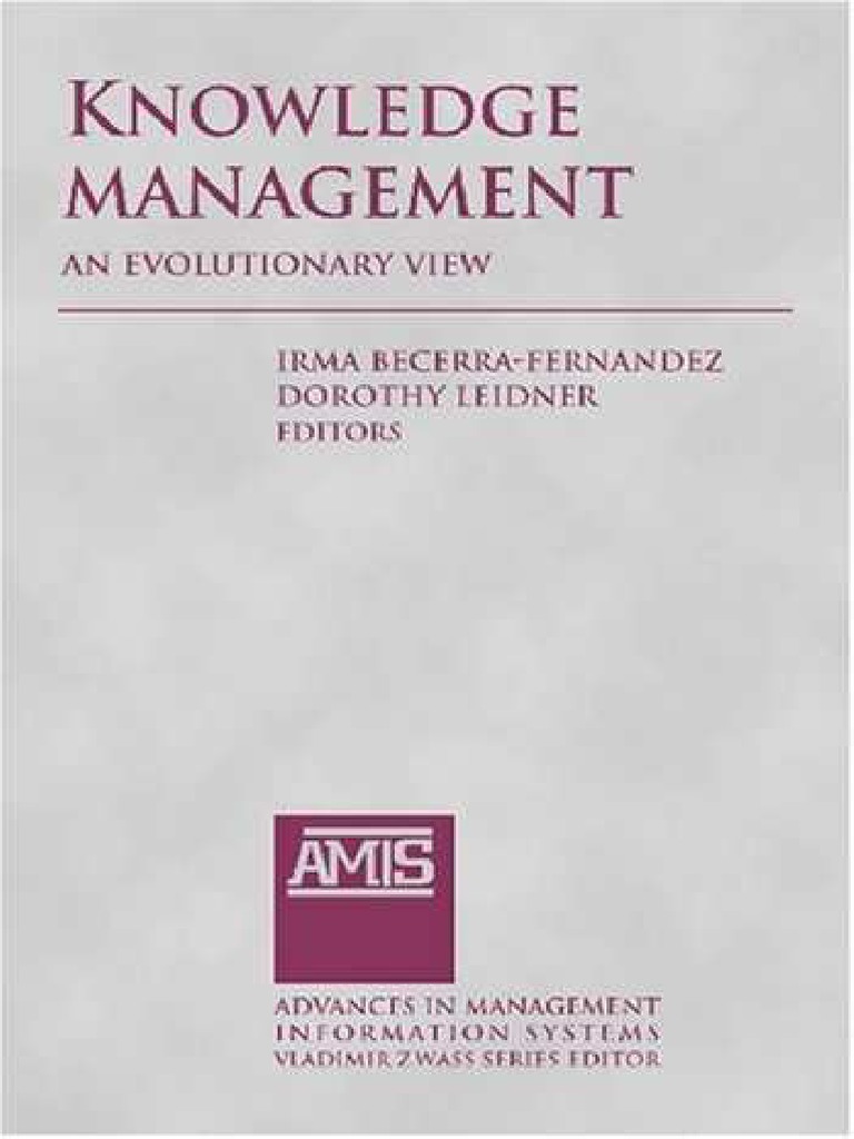 Knowledge Management 9780765616371 PDF | PDF | Tacit Knowledge | Knowledge