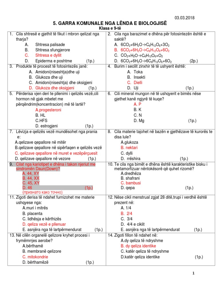 AL IX kluc opstinski 2018 | PDF